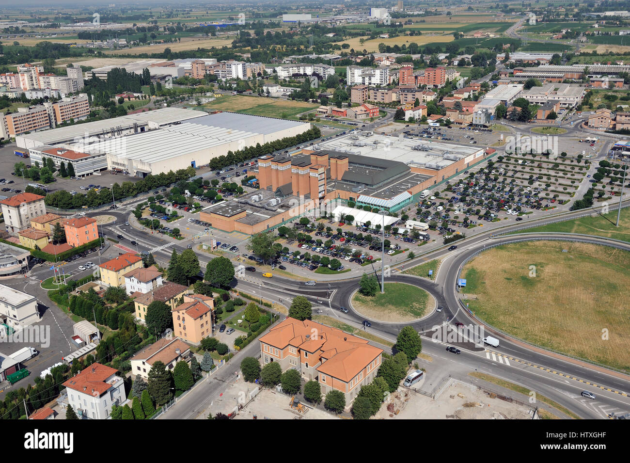 Center Mall Towers, Aerial view of Centro Commerciale Centro Torri ...