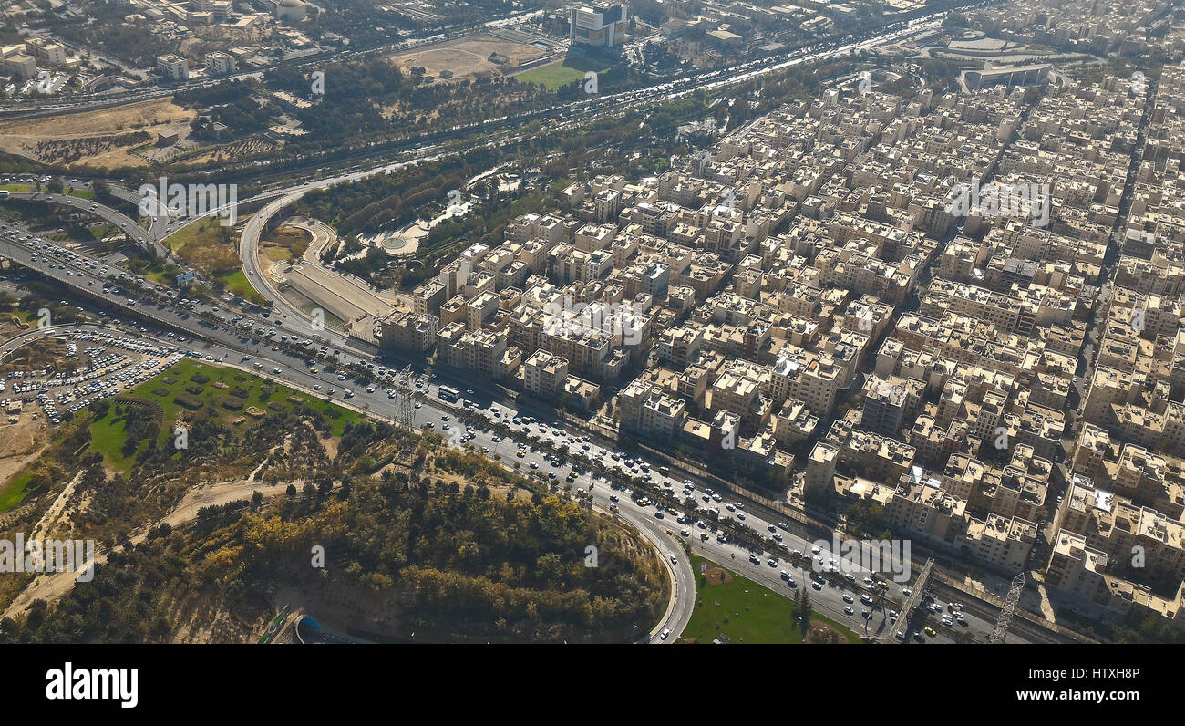 Tehran city map hi-res stock photography and images - Alamy