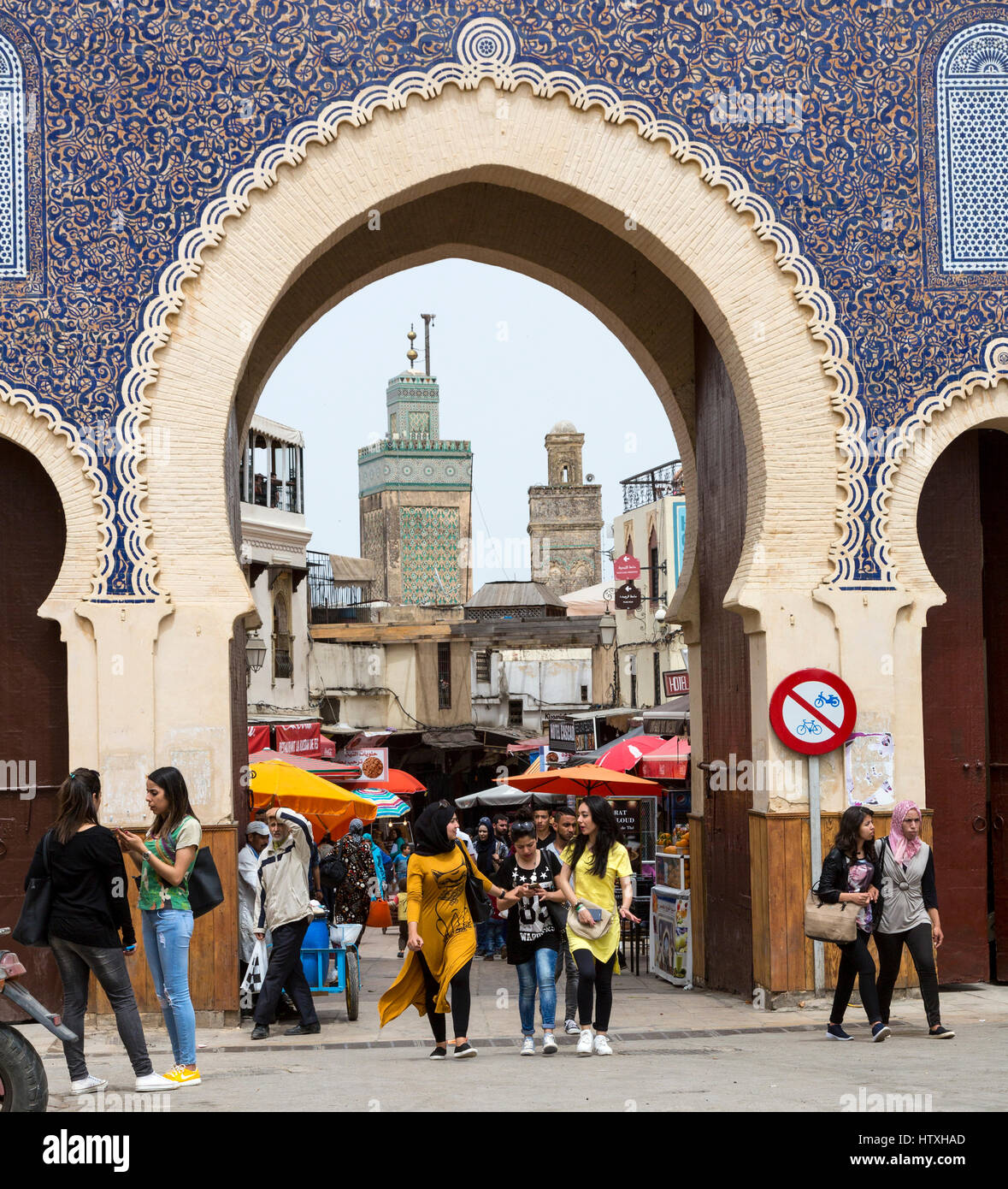 Bab Boujeloud Fes High Resolution Stock Photography and Images - Alamy