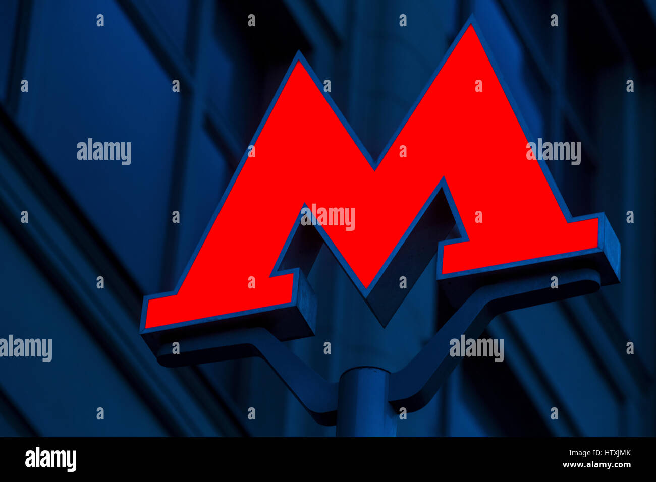 Letter m building hi-res stock photography and images - Alamy