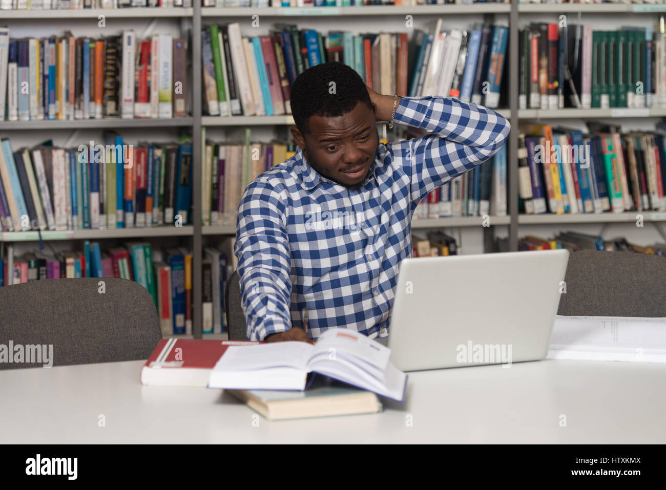 Stressed african hi-res stock photography and images - Alamy