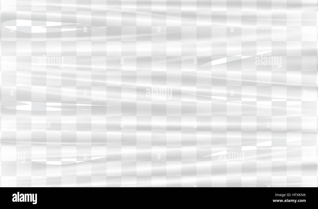 real split transparent plastic wrap texture vector background Stock ...