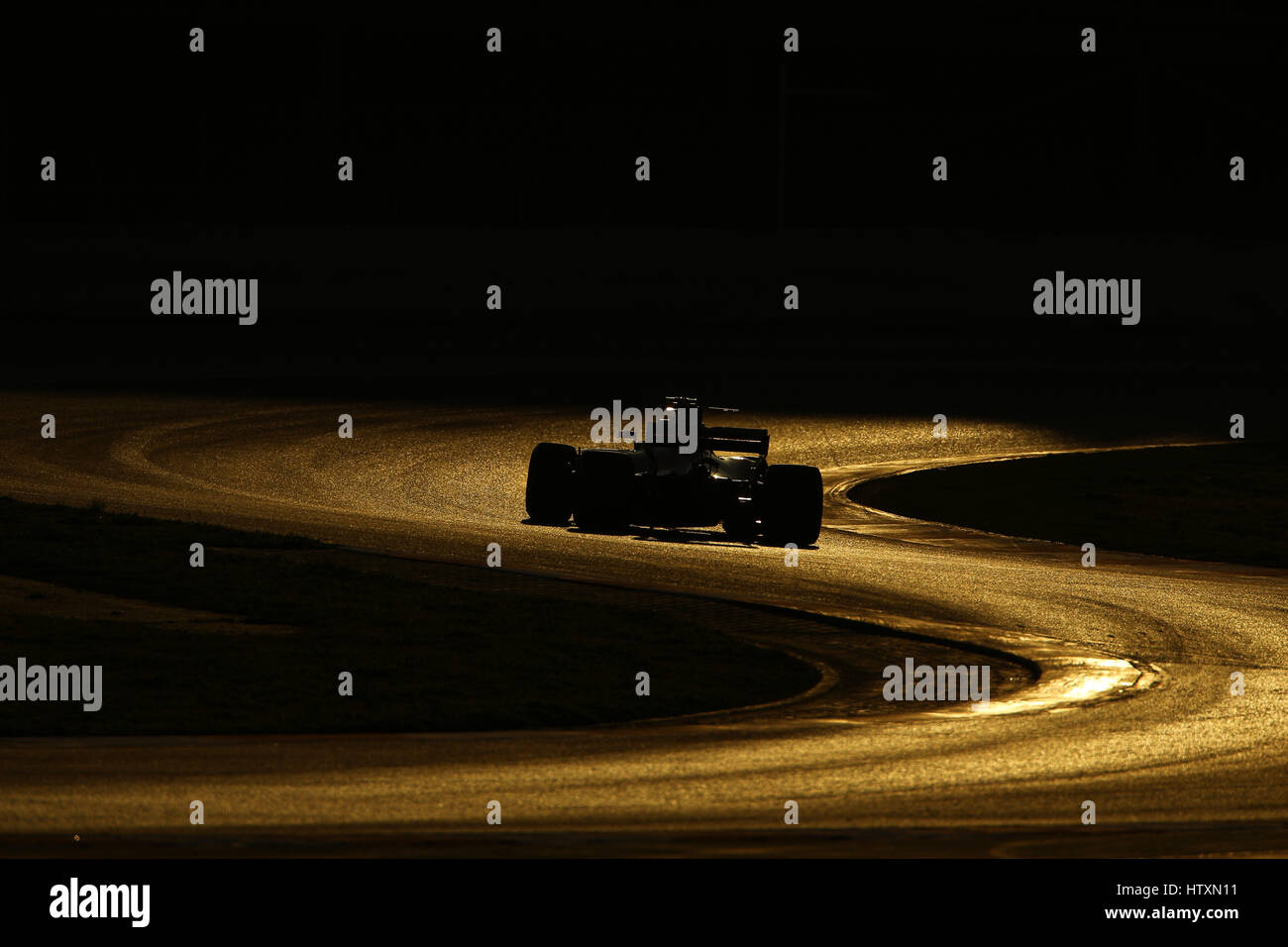 Kimi Raikkonen (FIN) driving his Scuderia Ferrari SF70H during the 2017 ...
