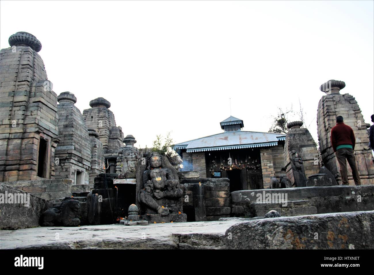 Baijnath temple in Kumaun Himalaya, India Stock Photo - Alamy