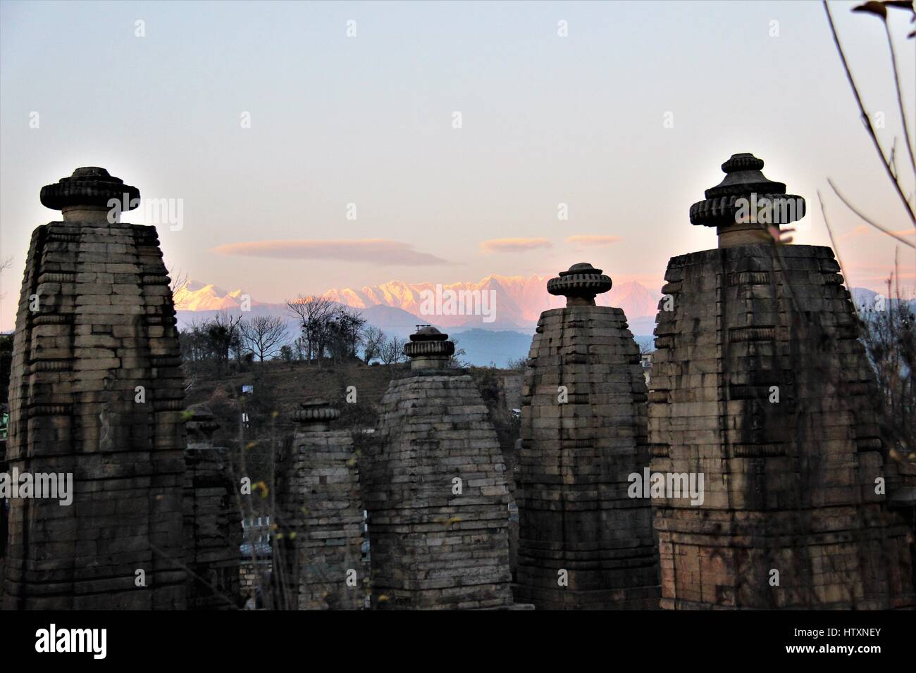 Baijnath temple in Kumaun Himalaya, India Stock Photo - Alamy