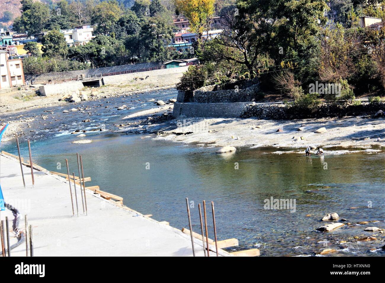 Construction near river hi-res stock photography and images - Alamy