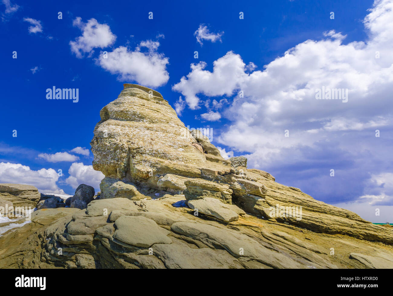 The Sphinx, Bucegi Mountains, Romania Stock Photo - Alamy