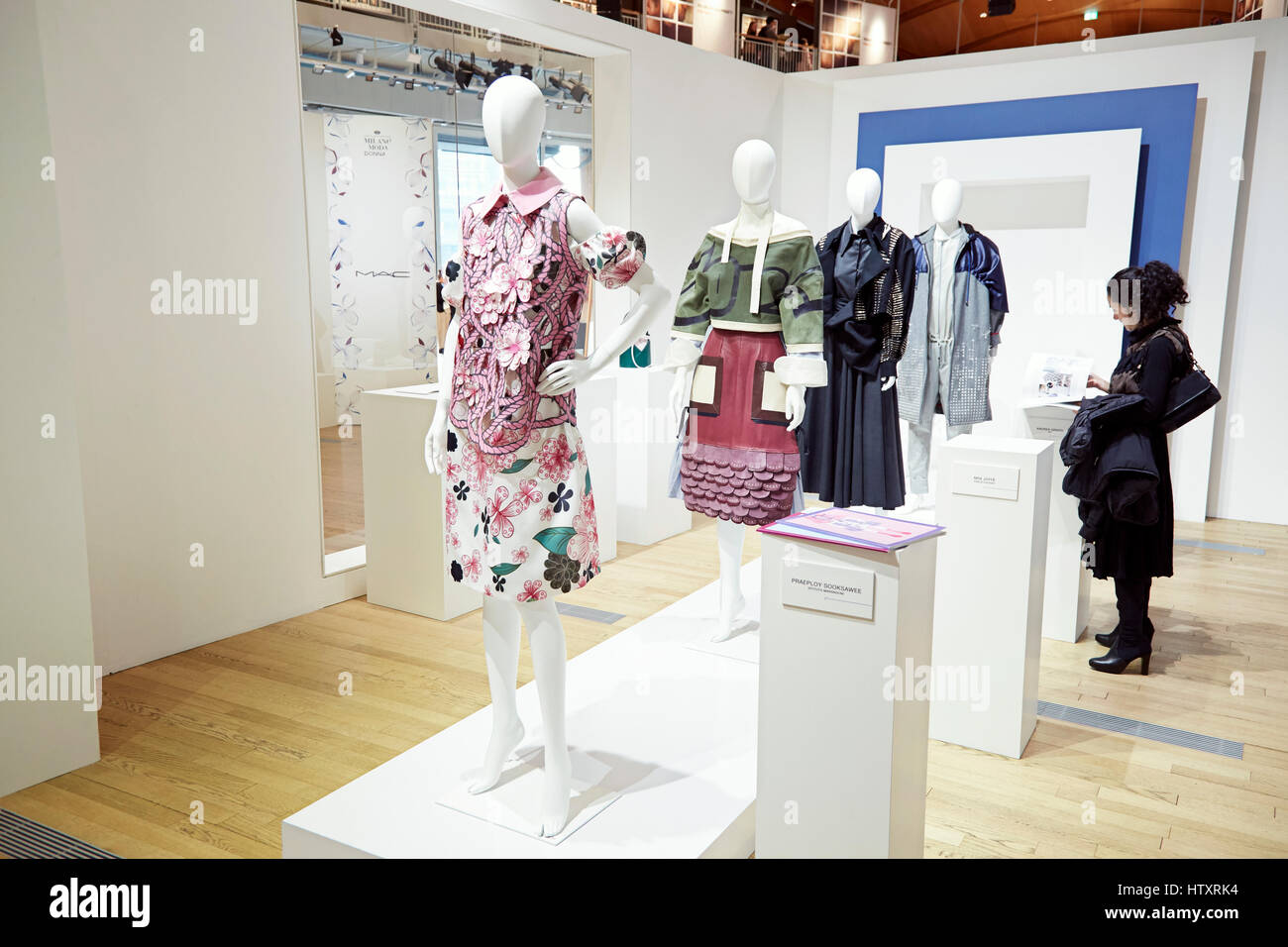 The Fashion Hub market, Milan: exposition of emerging designers ...