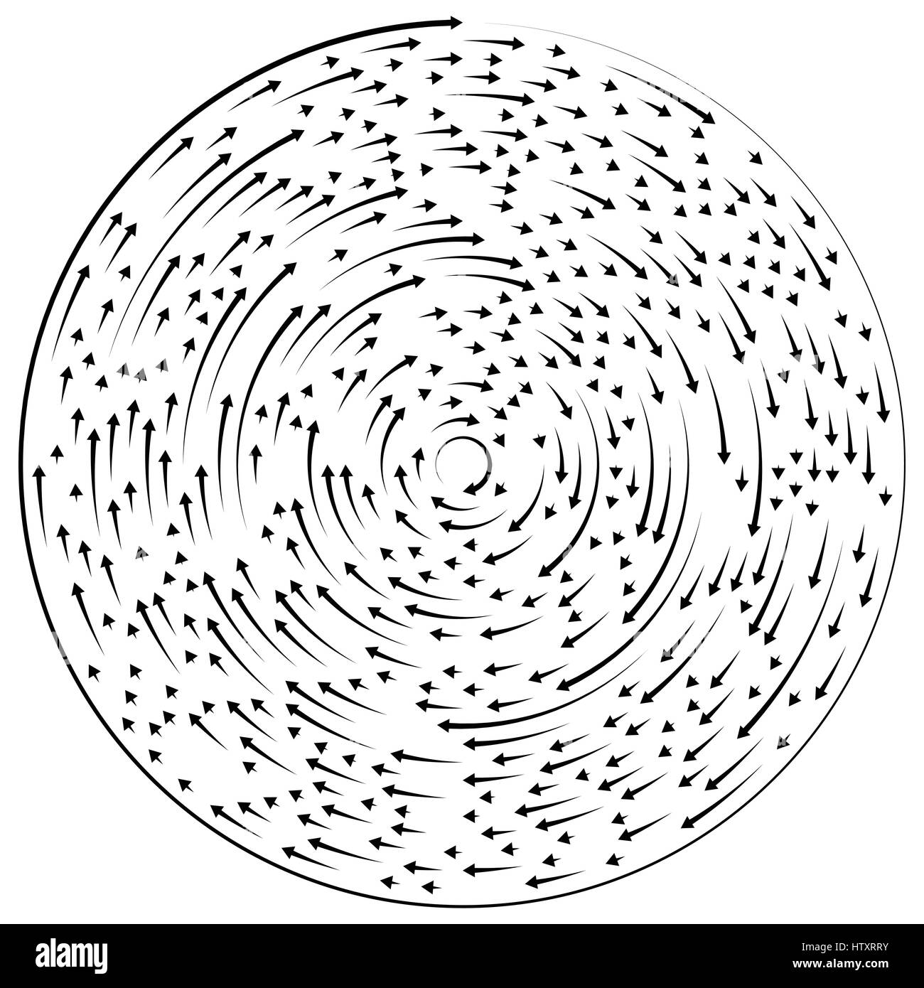 Flow chart circular Black and White Stock Photos & Images - Alamy