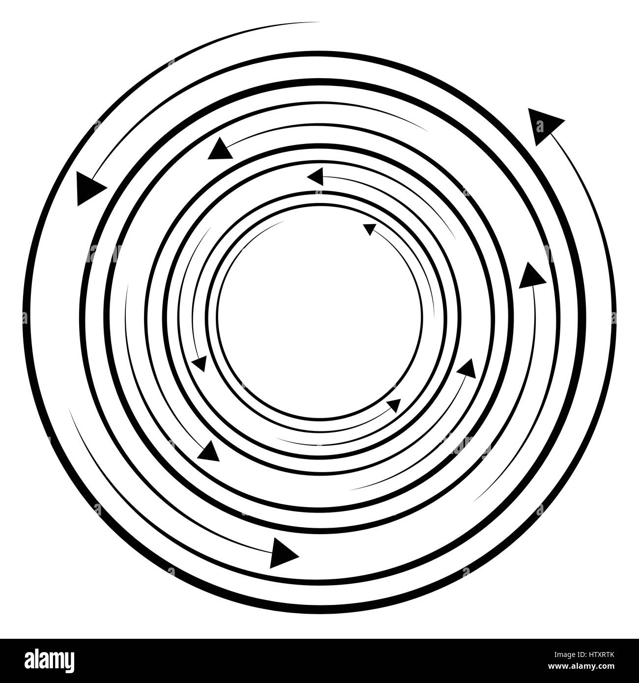 Flow chart circular Black and White Stock Photos & Images - Alamy