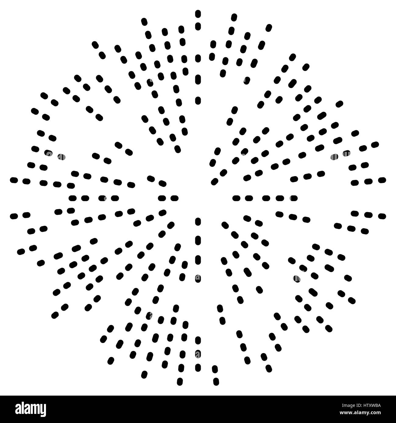 Power pattern circular Cut Out Stock Images & Pictures - Alamy