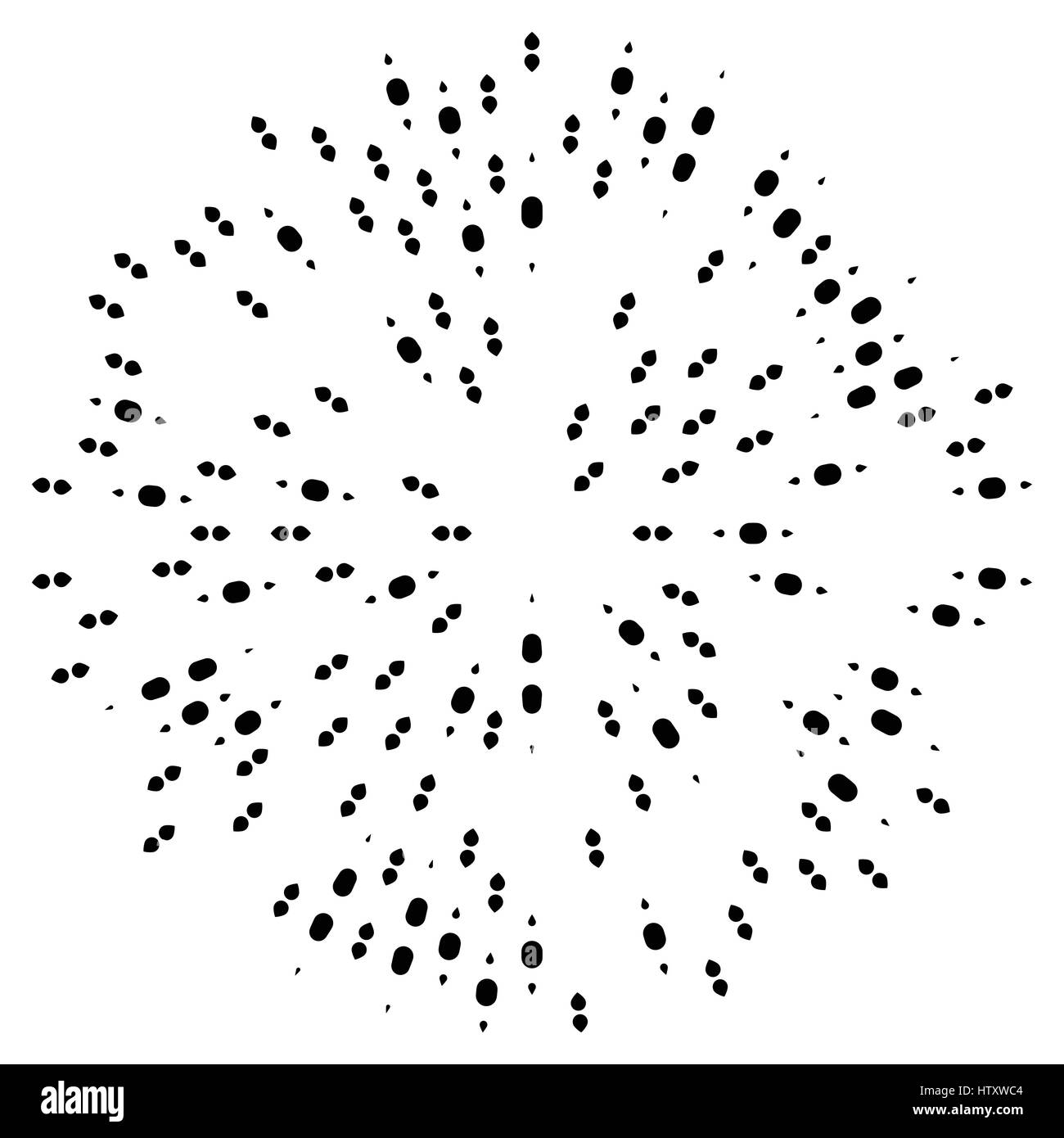 Random radial lines explosion effect. Radiating stripes circular ...