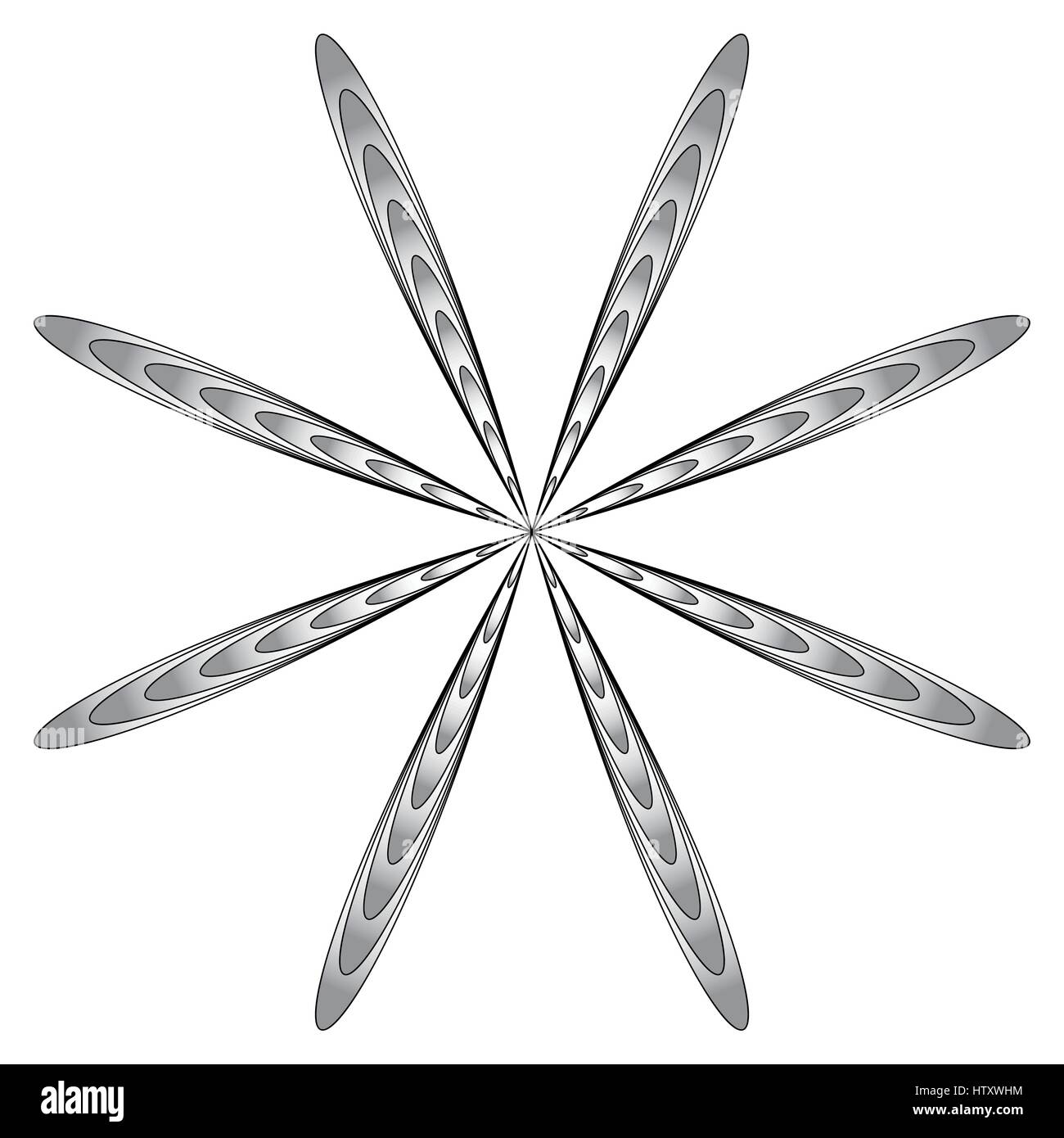 Blue star art complex Stock Vector Images - Alamy