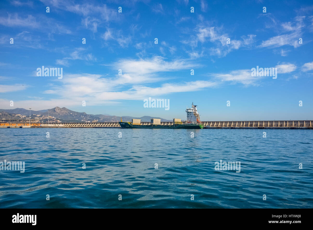 Harbor malaga hi-res stock photography and images - Alamy