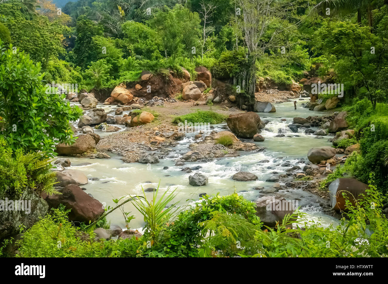 Beautiful interior of the Lombok island, Indonesia Stock Photo - Alamy