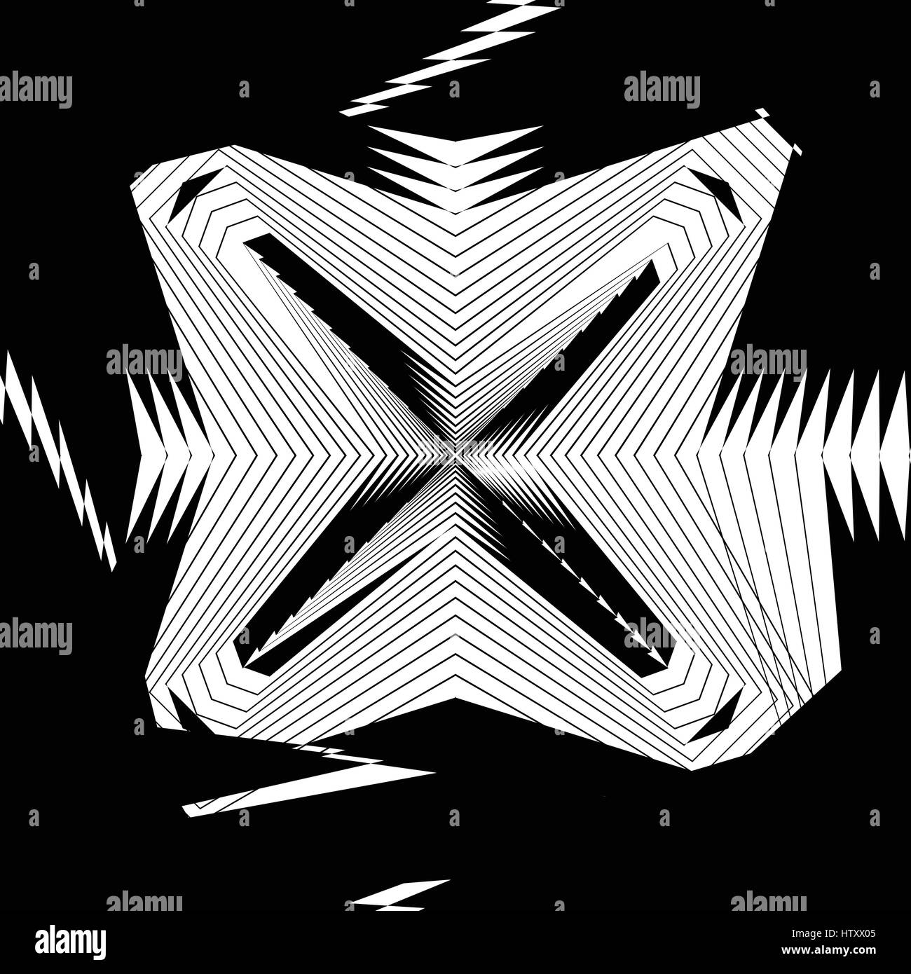 Surreal abstract transformation Stock Vector Images - Alamy