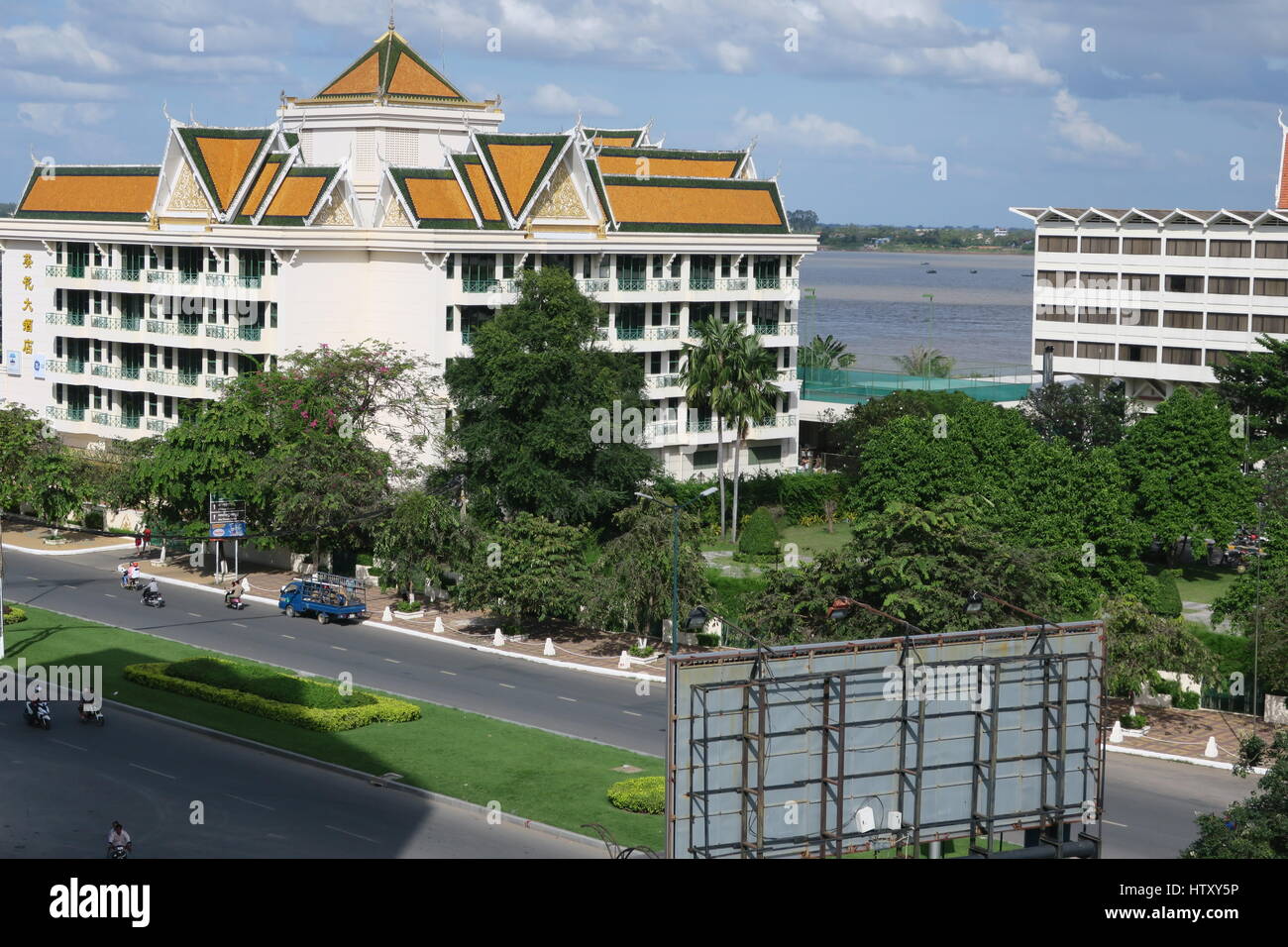 Phnom penh scenery destination phnom penh city scenery hi-res stock ...