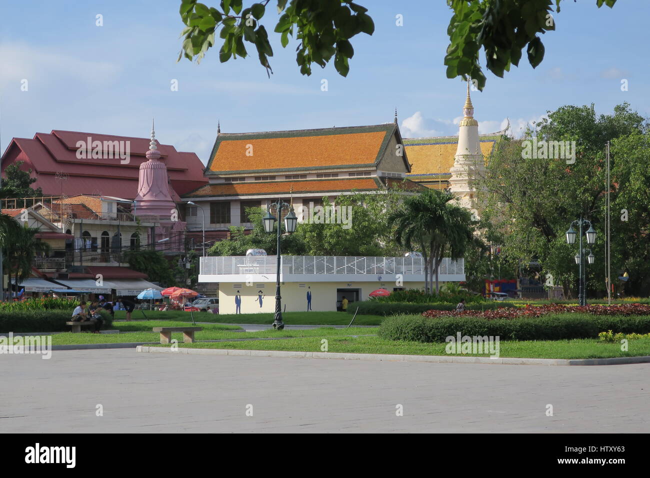 Phnom penh scenery destination phnom penh city scenery hi-res stock ...