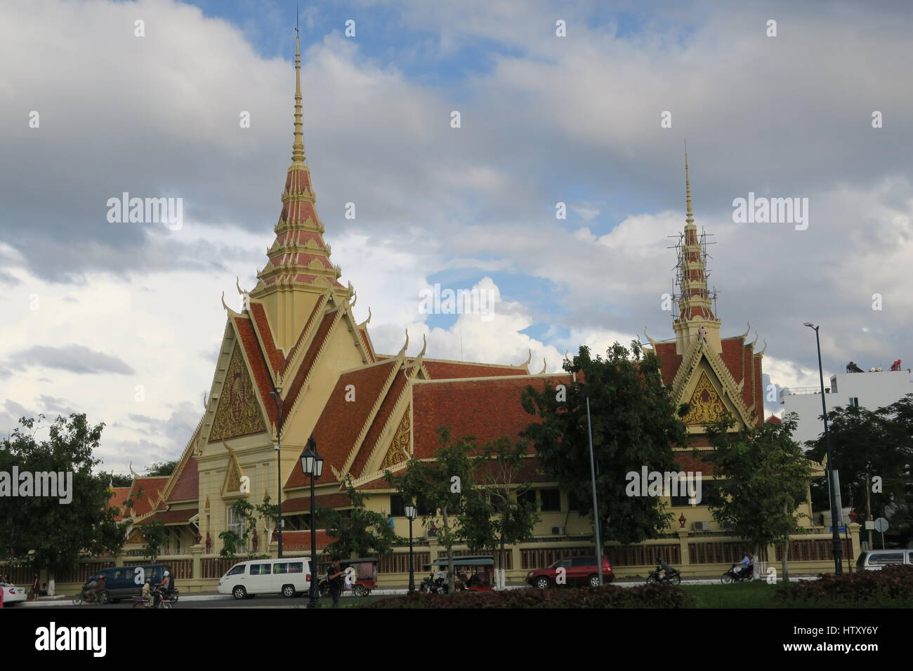 Royal Palace complex in Phnom Penh, Cambodia Stock Photo - Alamy