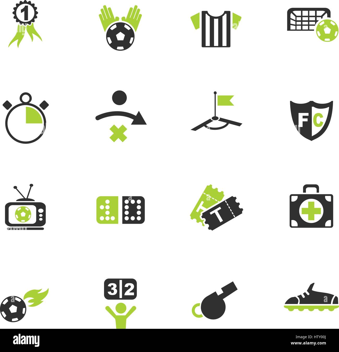 football web icons for user interface design Stock Vector Image & Art ...