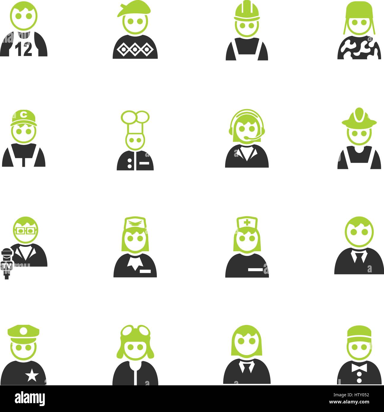 occupation web icons for user interface design Stock Vector Image & Art ...
