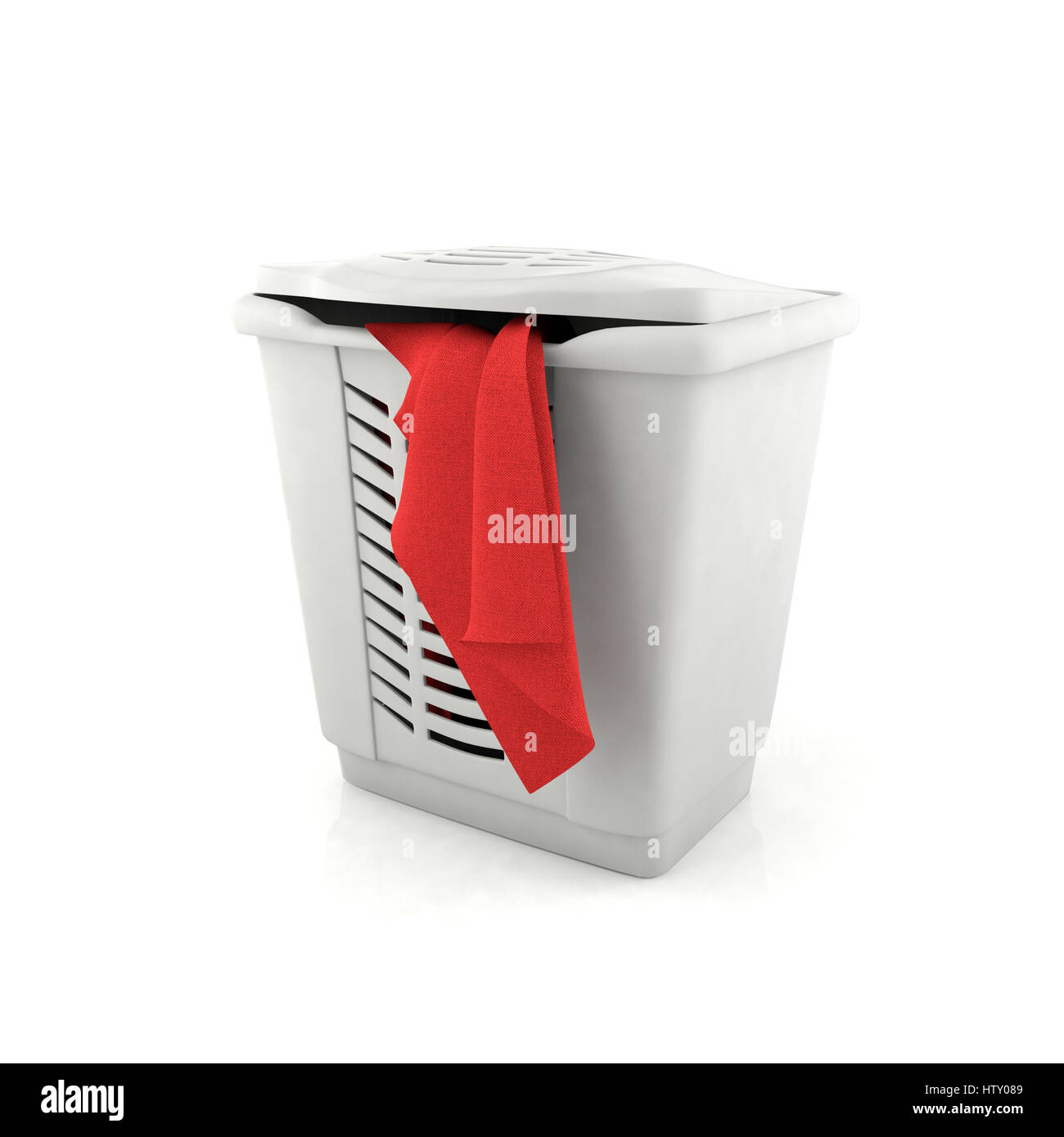Dirty clothes in laundry basket hi-res stock photography and images - Alamy