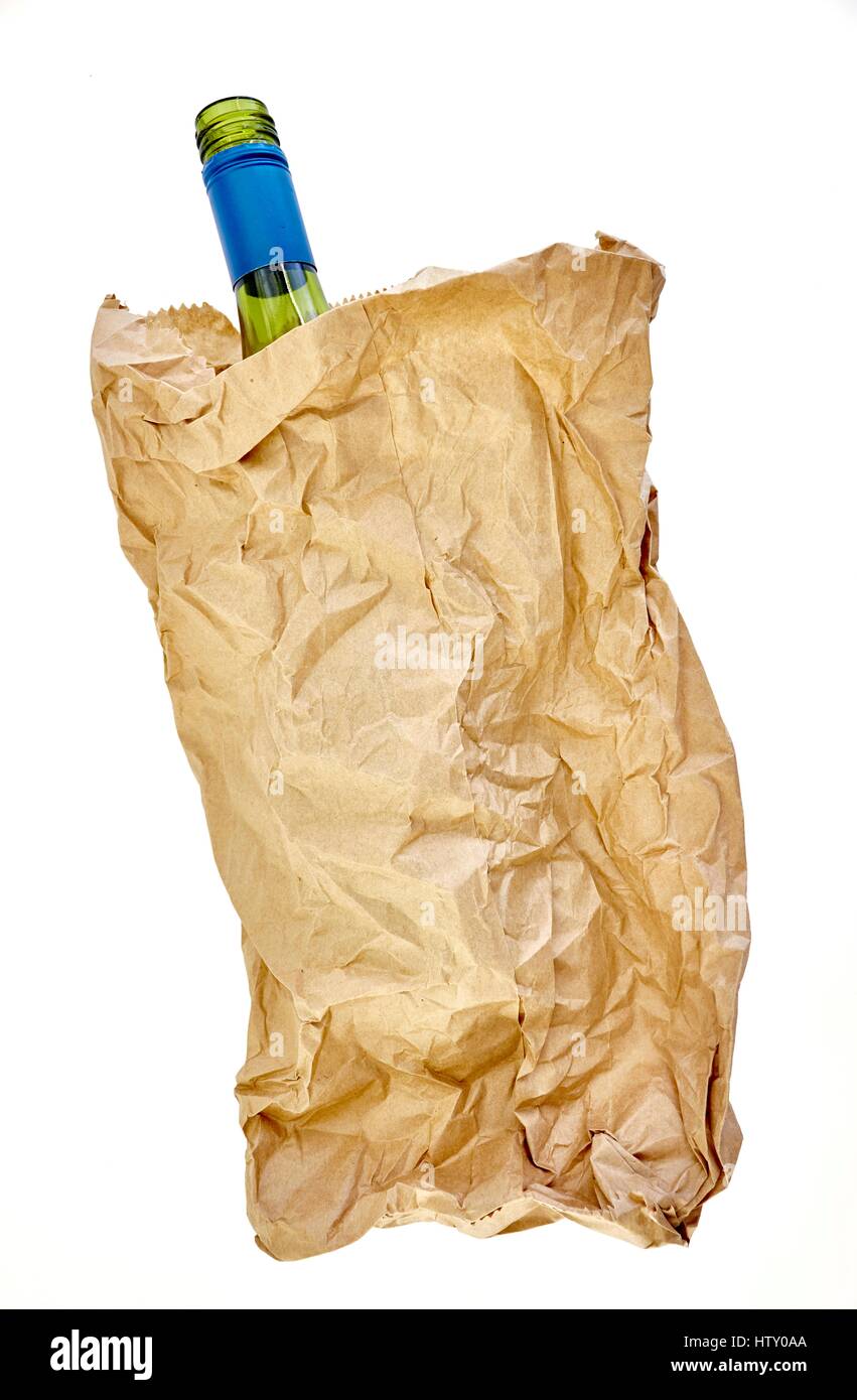 A studio photo of a brown paper bag Stock Photo - Alamy
