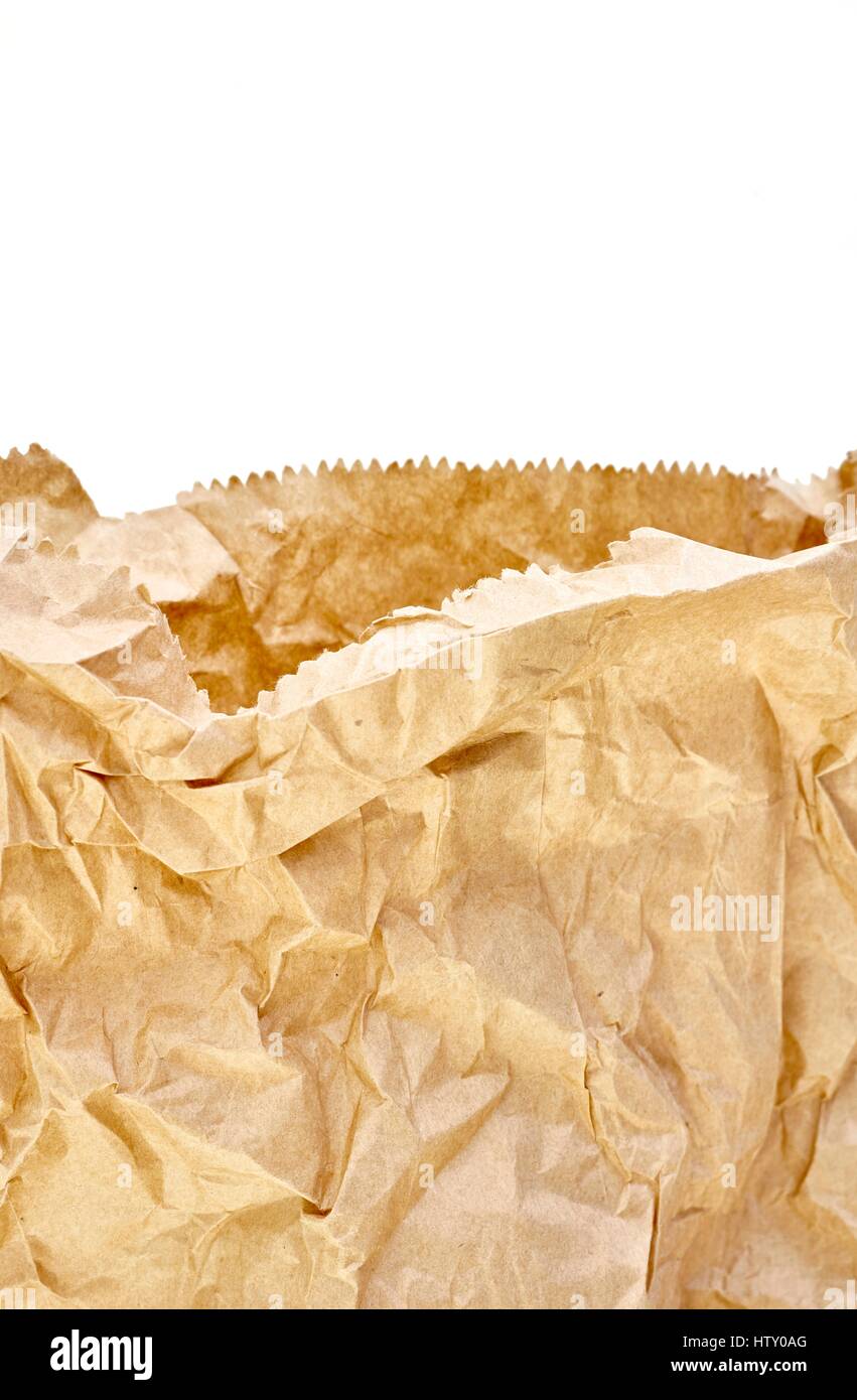 A studio photo of a brown paper bag Stock Photo - Alamy