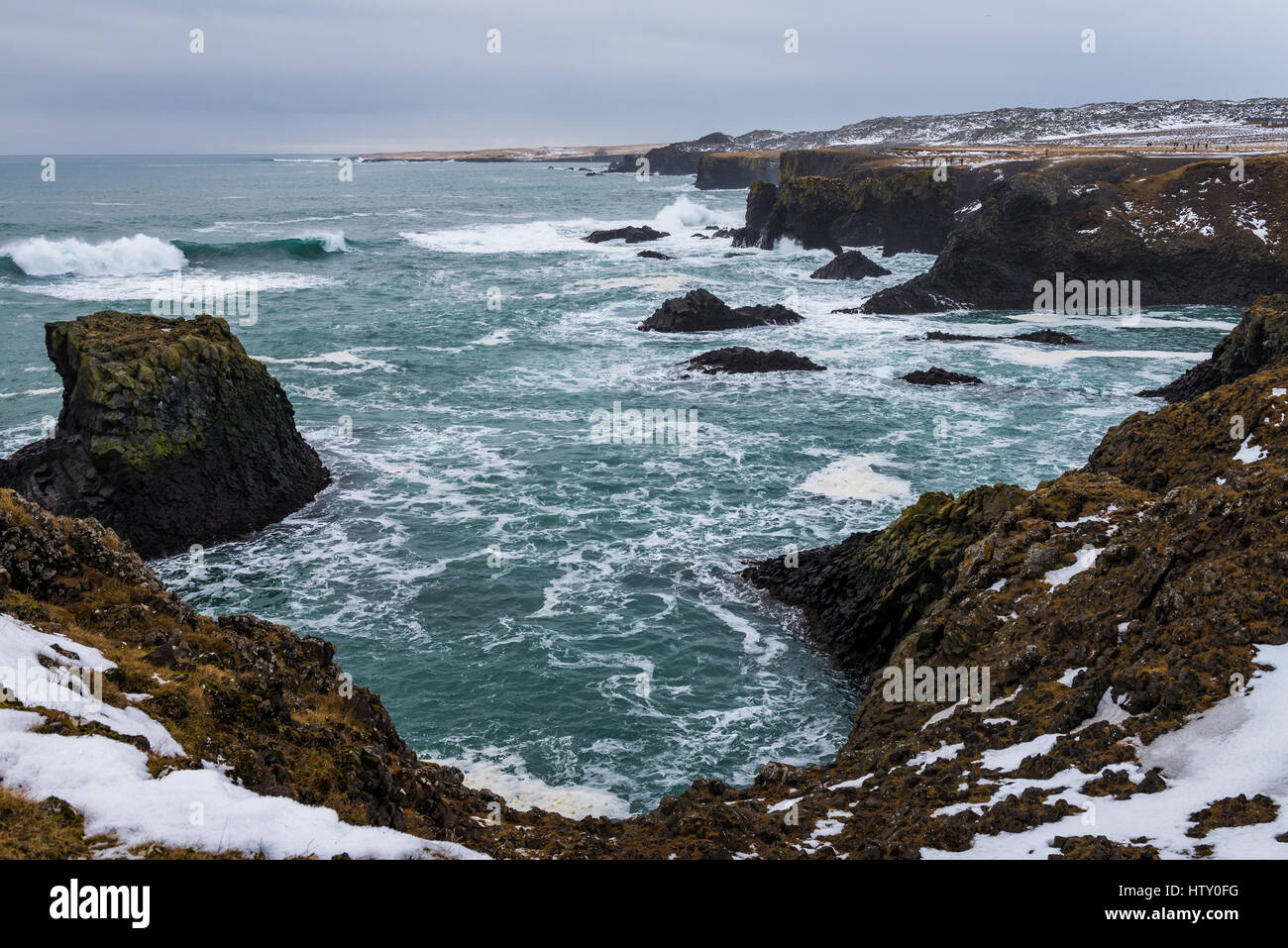 Snaefellsnes peninsula landscape, Iceland Stock Photo - Alamy