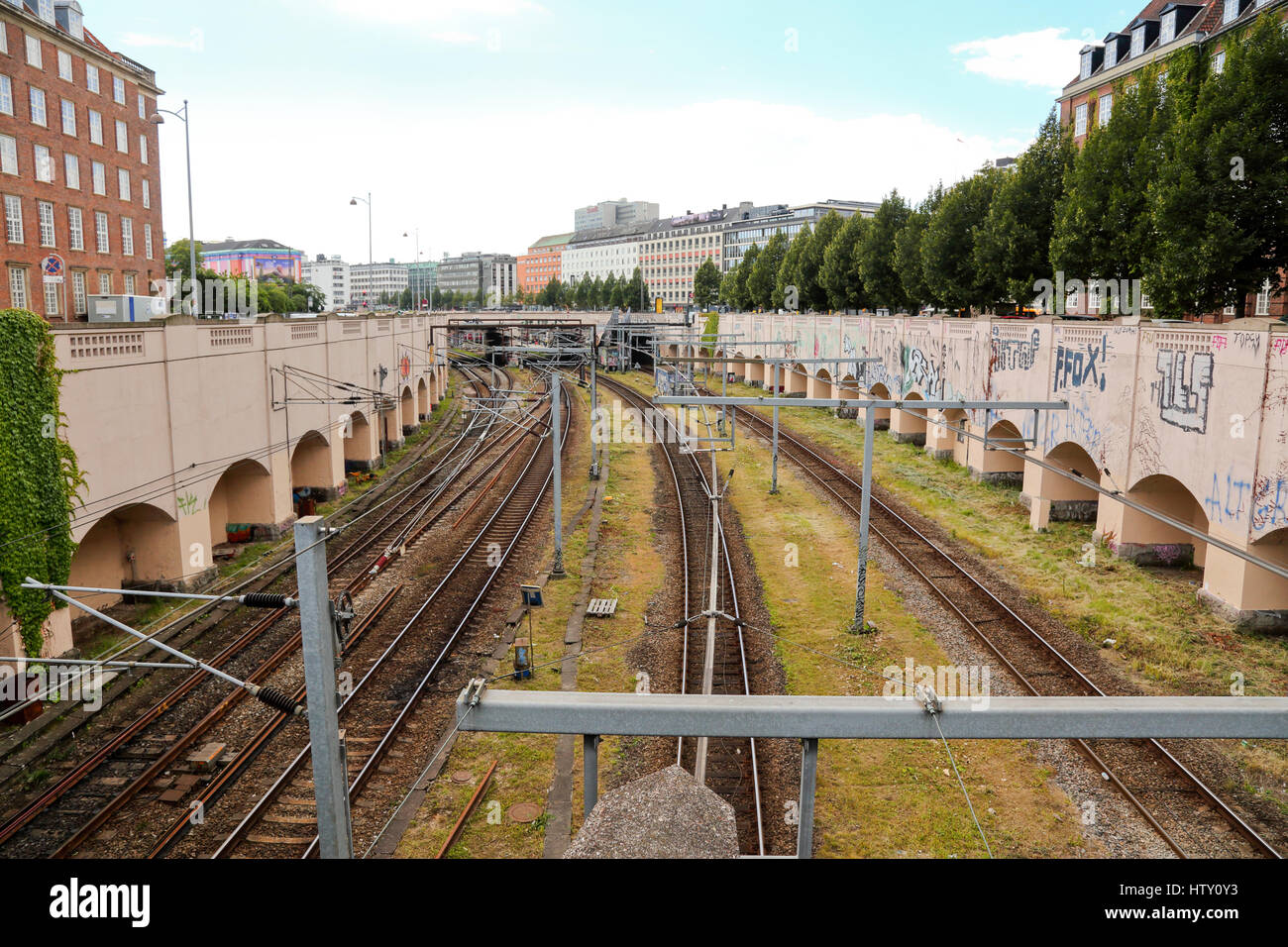 Danish public train hi-res stock photography and images - Alamy