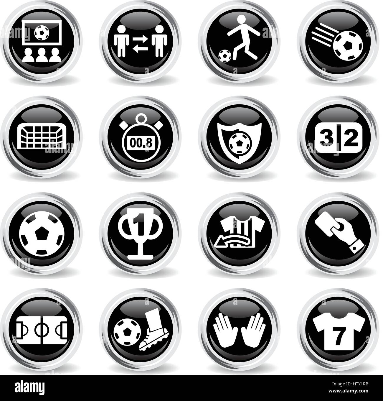 Football substitution board Cut Out Stock Images & Pictures - Alamy