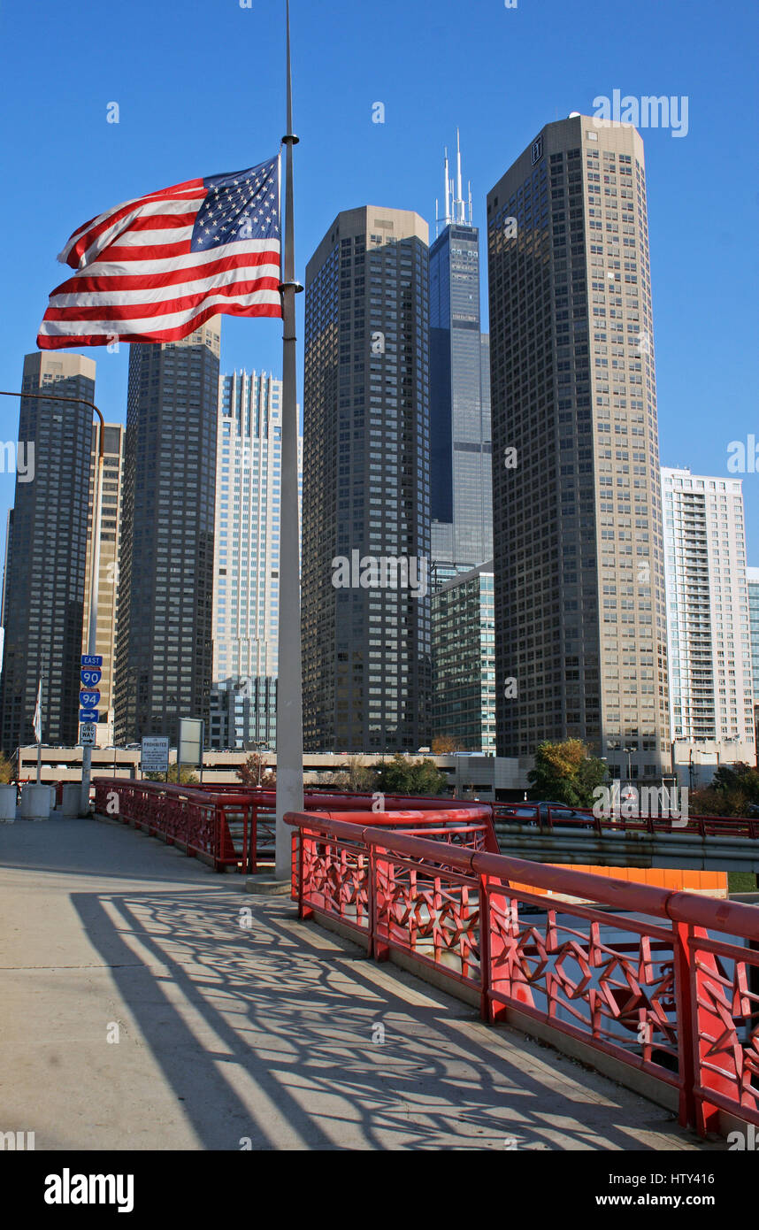 Architecture in Chicago, USA Stock Photo - Alamy