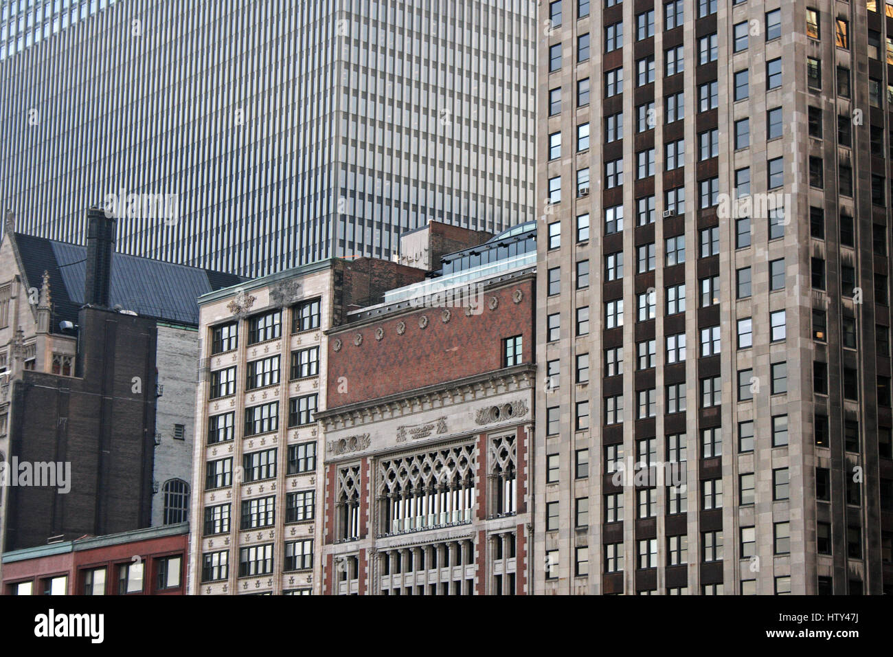 Architecture in Chicago, USA Stock Photo - Alamy