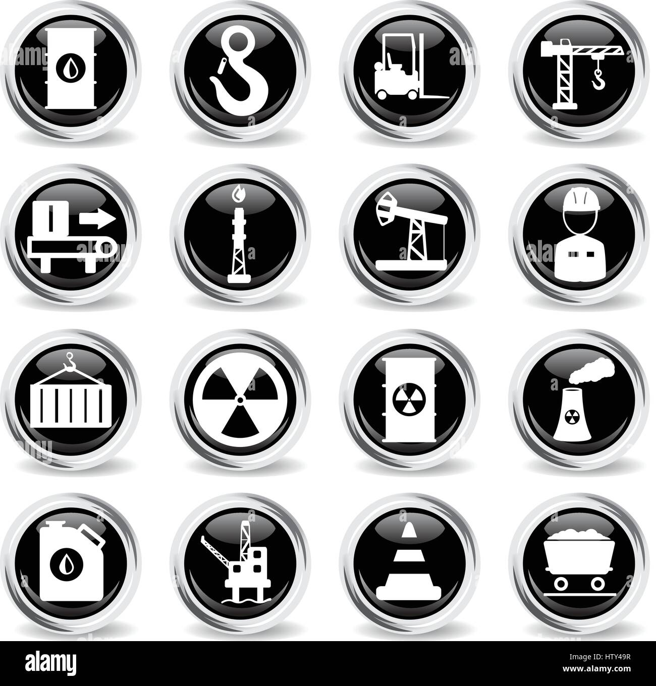 Industrial simply symbol for web icons and user interface Stock Vector ...