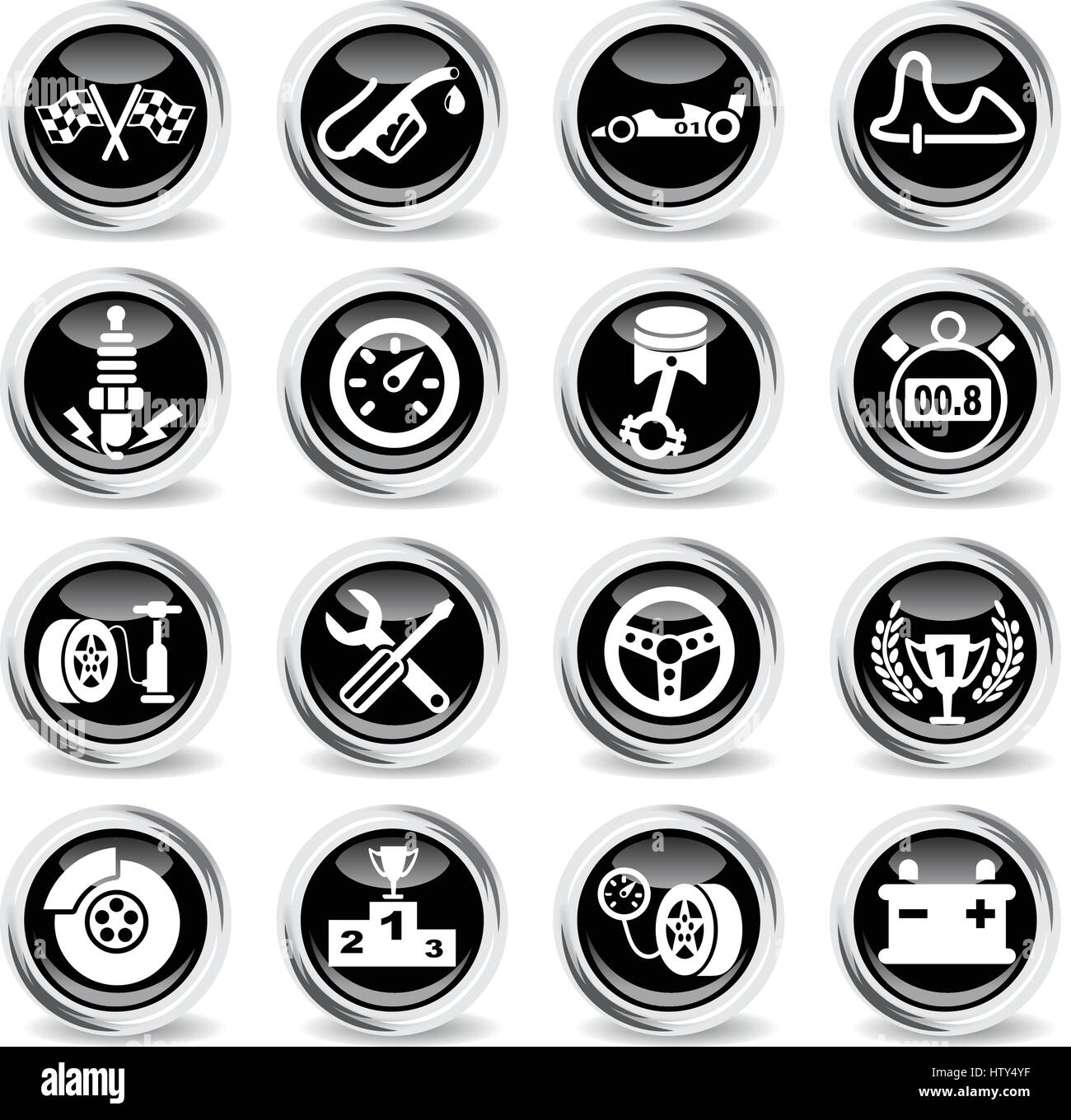 Chromed vector vectors hi-res stock photography and images - Alamy