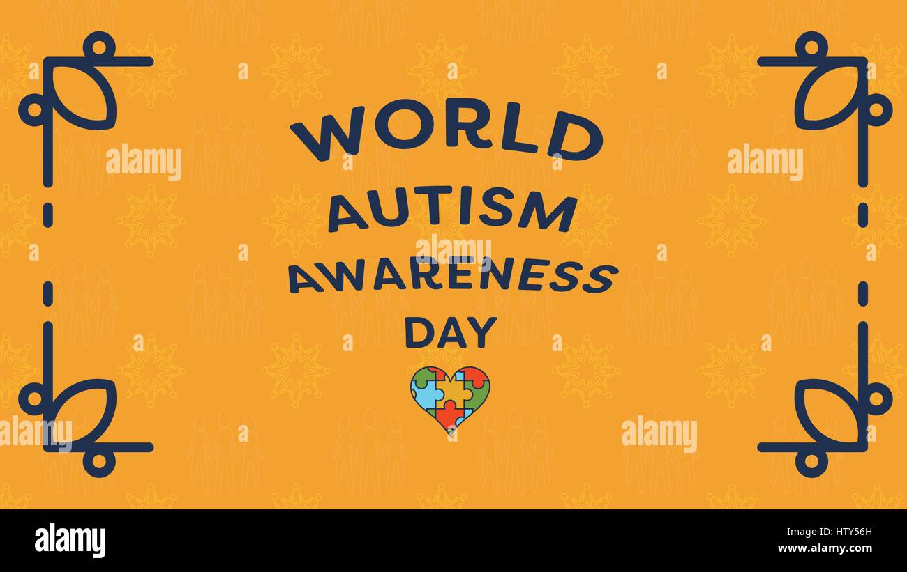 World autism awareness day vector vectors hi-res stock photography and ...
