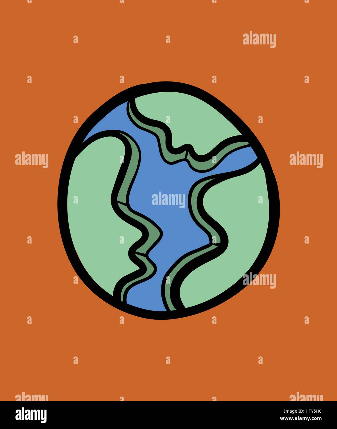 Natural geographic Stock Vector Images - Alamy