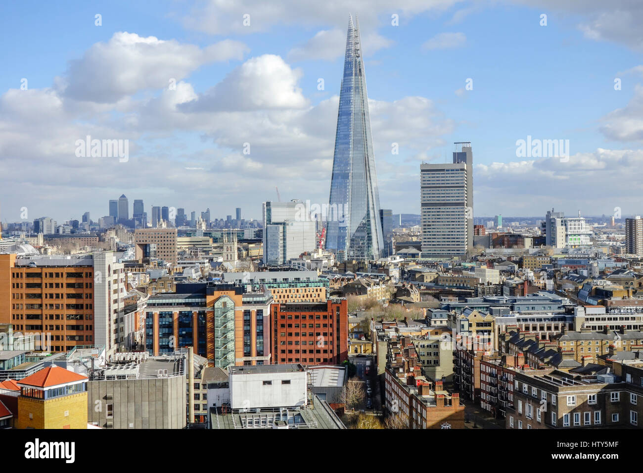 UK, England, London Skyline with Shard Stock Photo - Alamy
