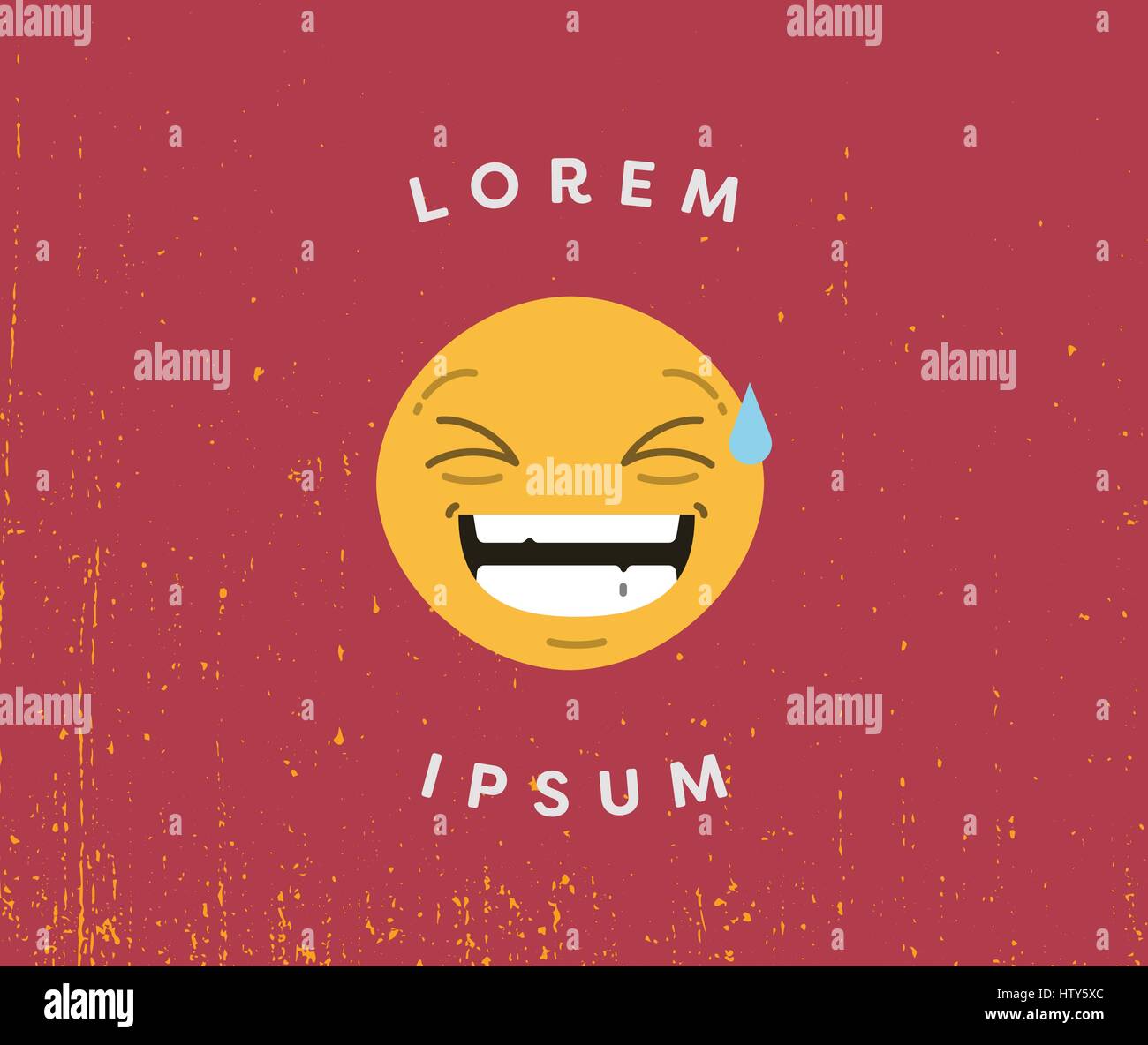 Laughing type Stock Vector Images - Alamy