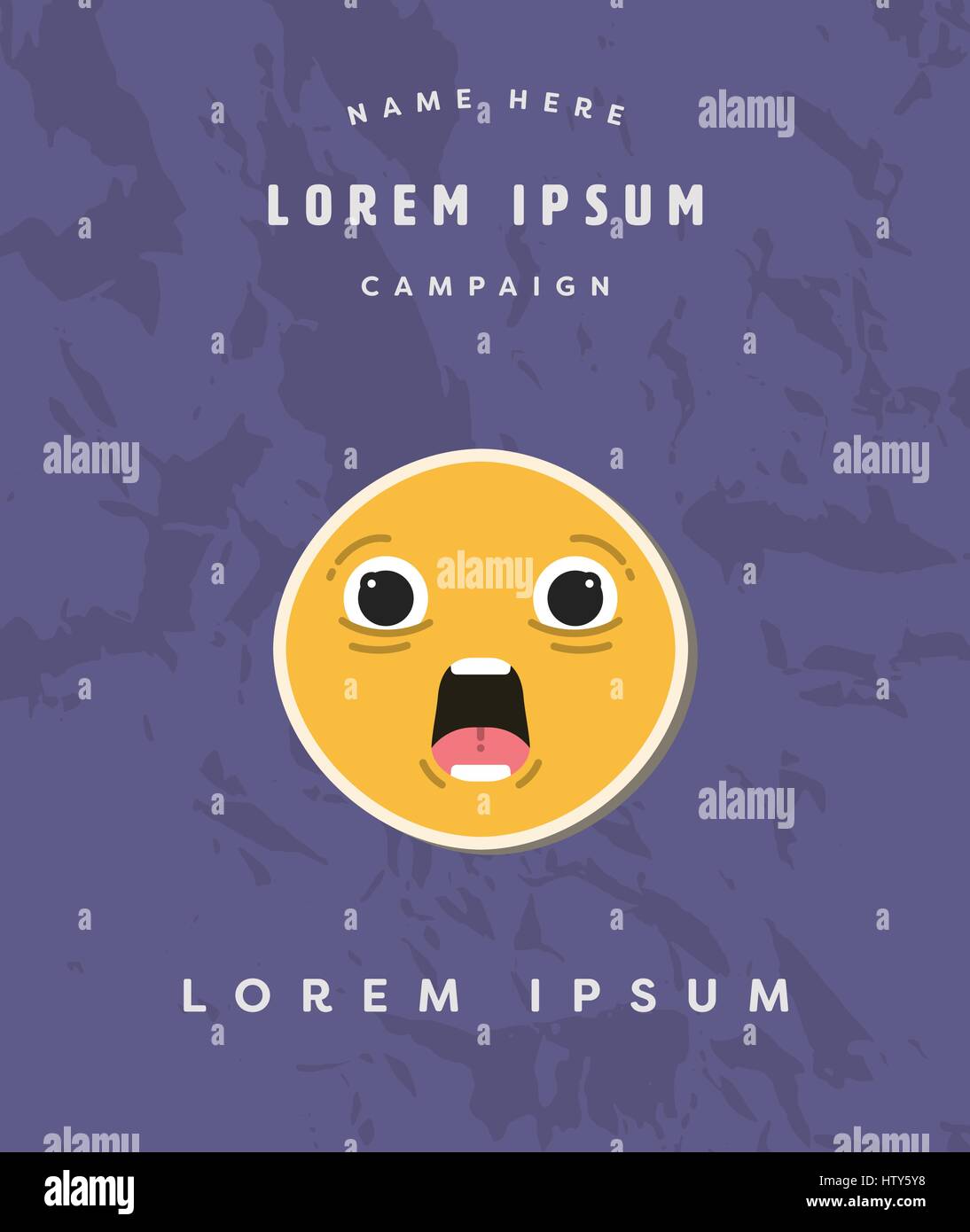 Surprised emoji icon vector vectors hi-res stock photography and images ...