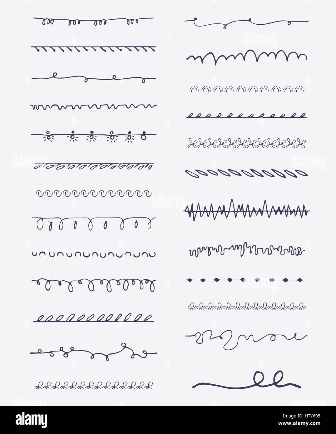 Vector icon set of floral pattern against white background Stock Vector ...