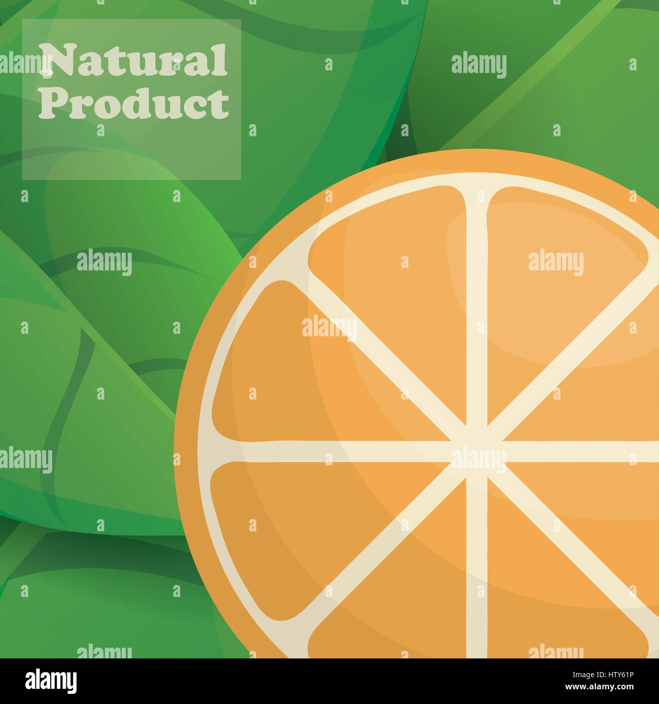 orange natural product poster design Stock Vector Image & Art - Alamy