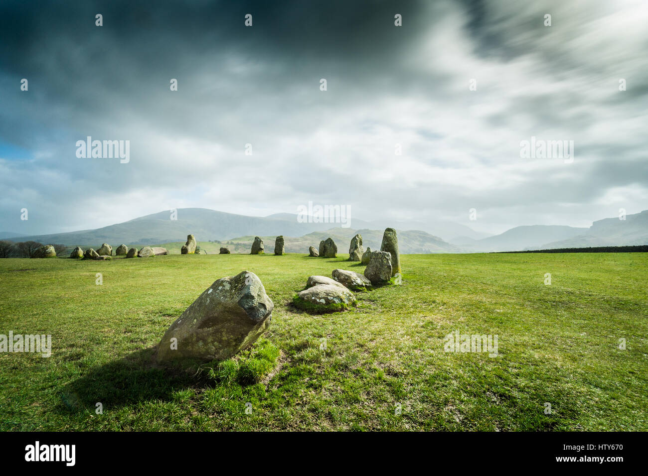 Castlerigg standing stones hi-res stock photography and images - Alamy