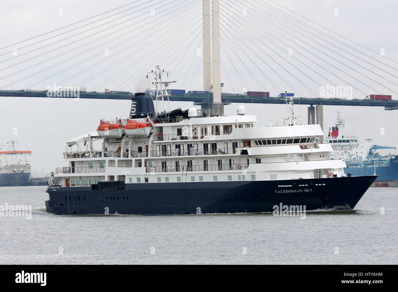 Caledonian sky cruise hi-res stock photography and images - Alamy