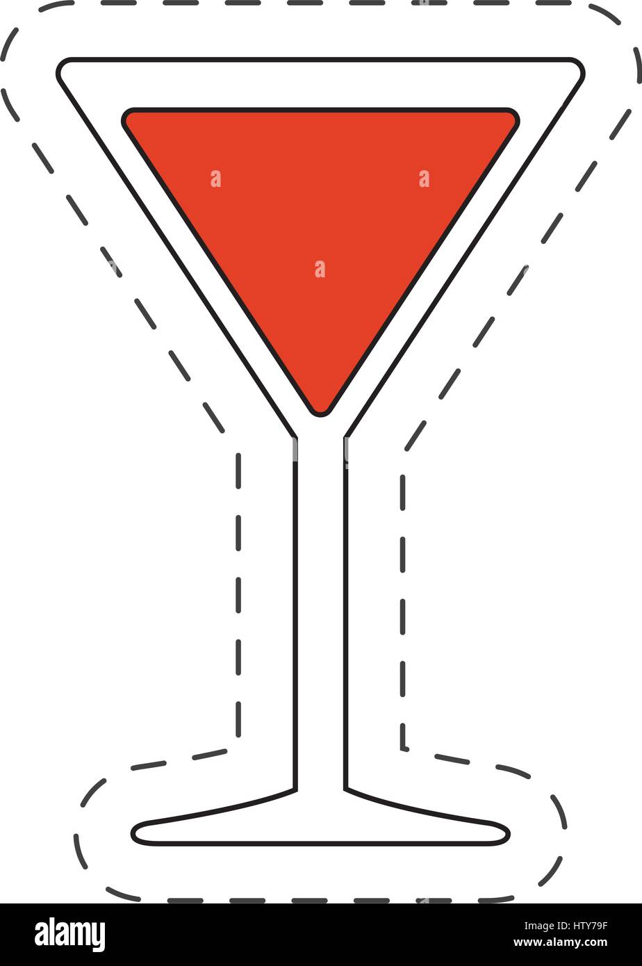 glass cup beverage alcohol image Stock Vector Image & Art - Alamy