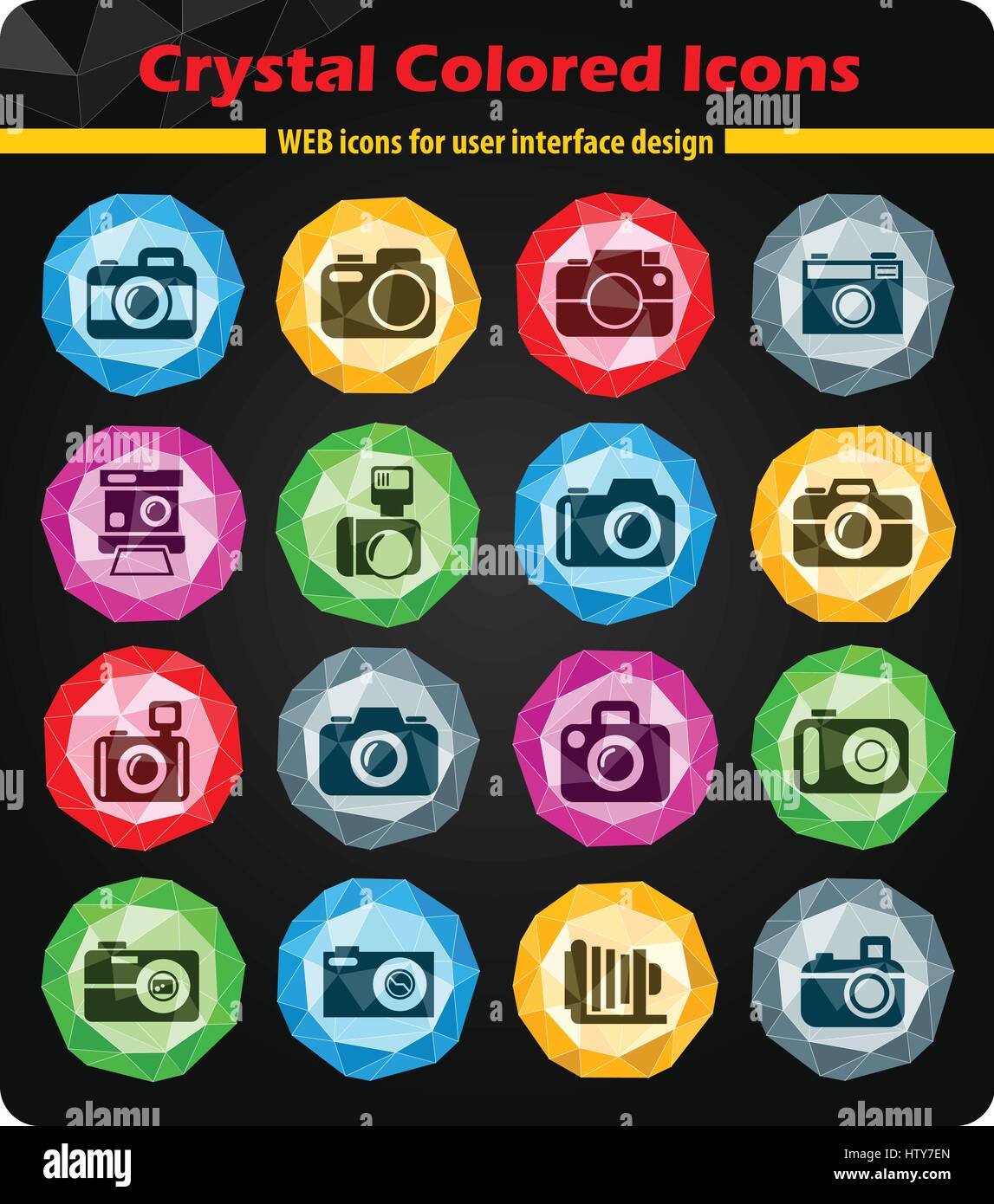 Crystal photo frame Stock Vector Images - Alamy