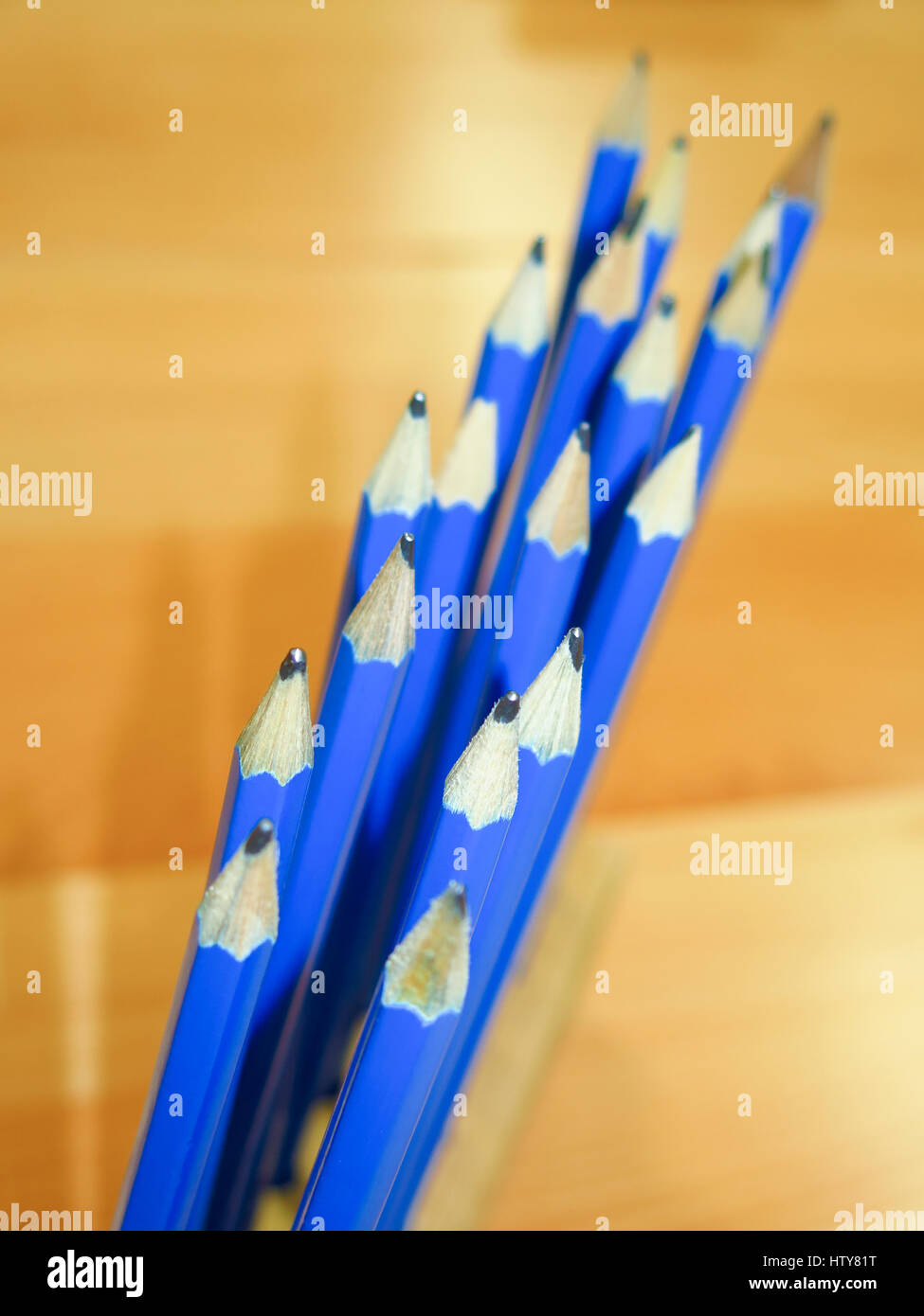 Collection of pencils Stock Photo - Alamy