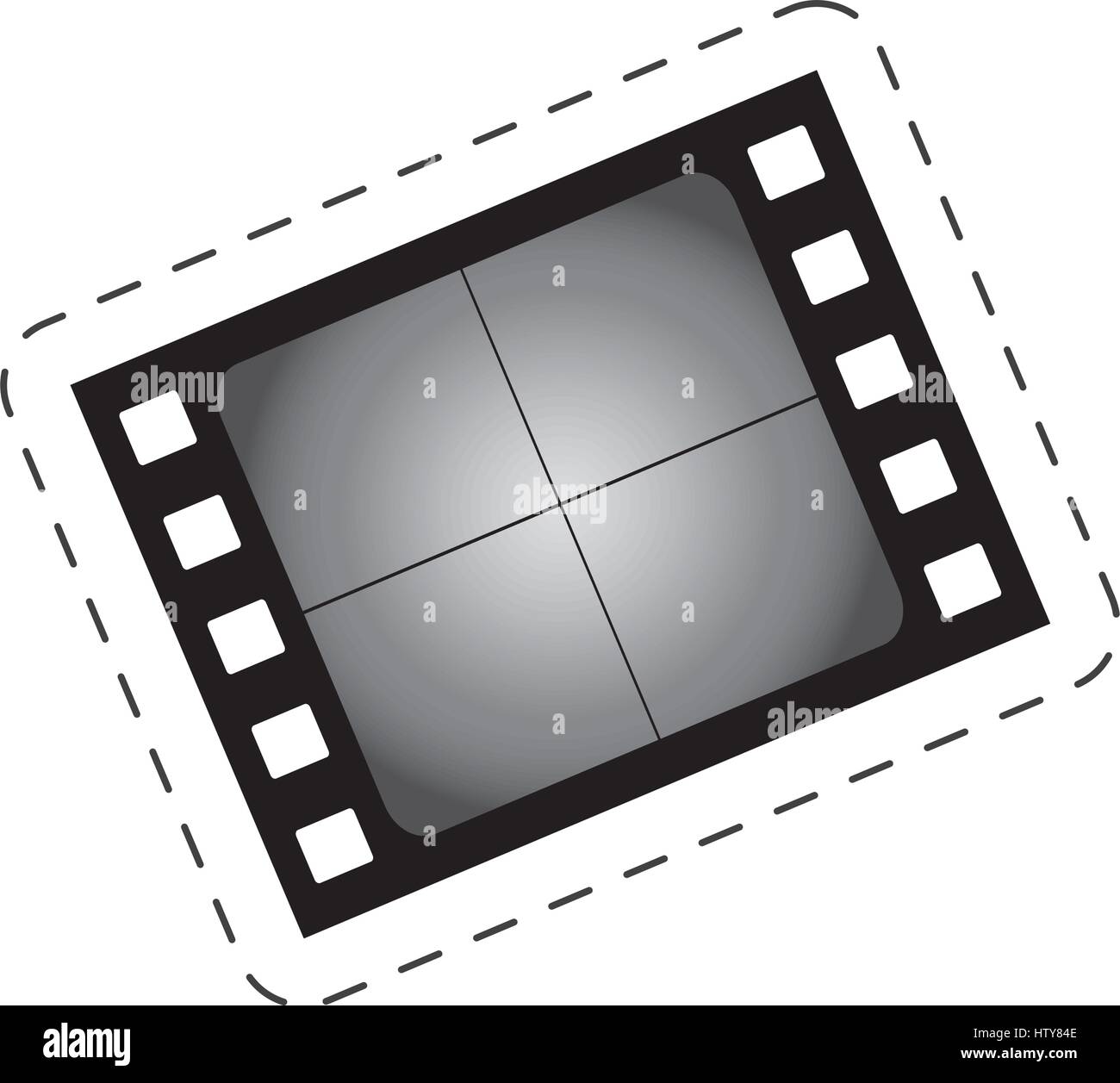 film strip blank cinema movie image Stock Vector Image & Art - Alamy