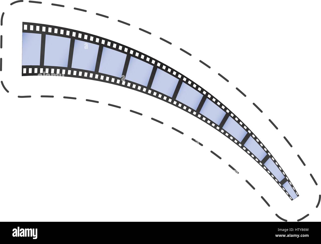 Movie poster material Stock Vector Images - Alamy