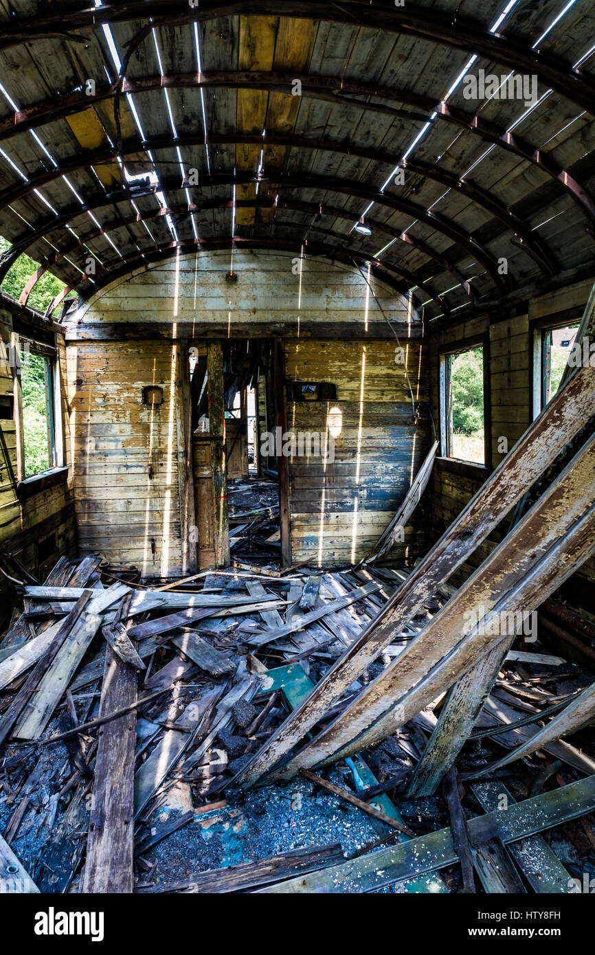 Rotten railroad carriage hi-res stock photography and images - Alamy
